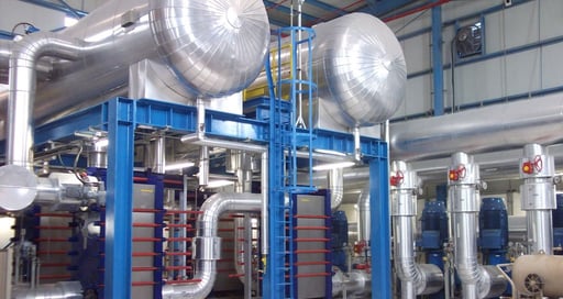 Renewable heating system: generate heat from sea water