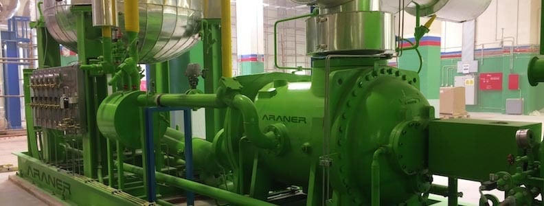 Screw Compressor Refrigeration System | ARANER